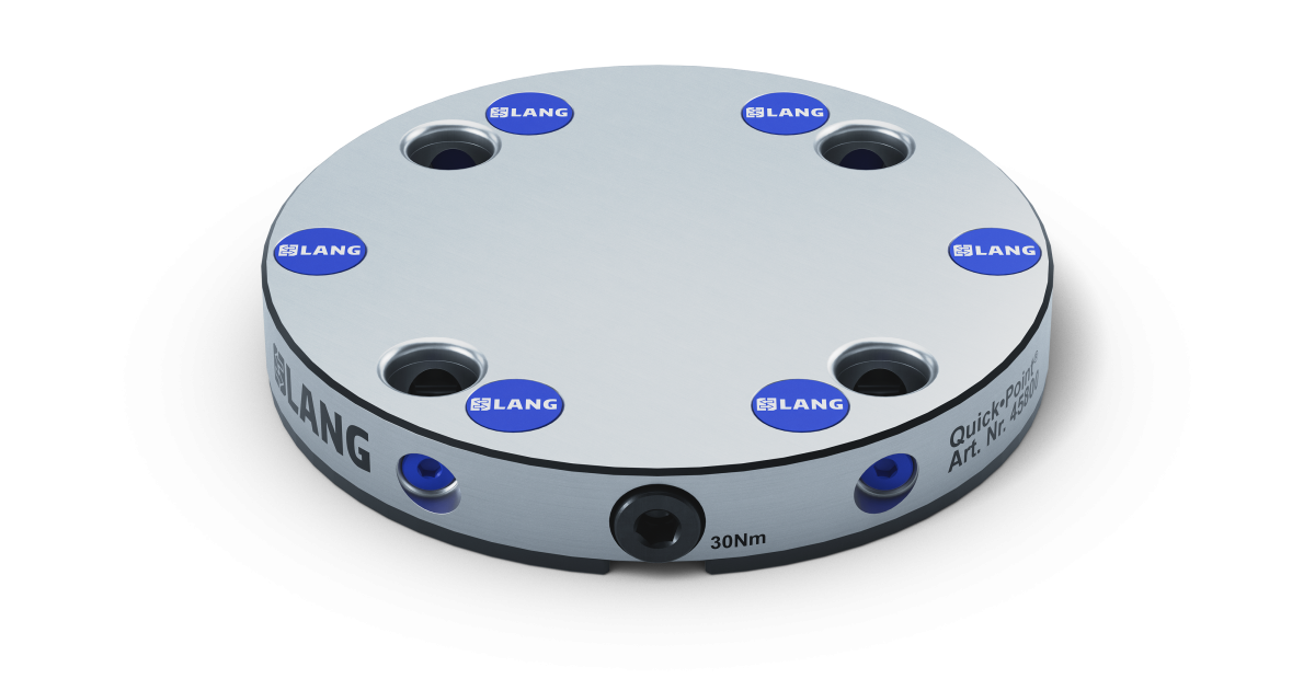 45800: Quick•Point® Round Plate | LANG Technik USA